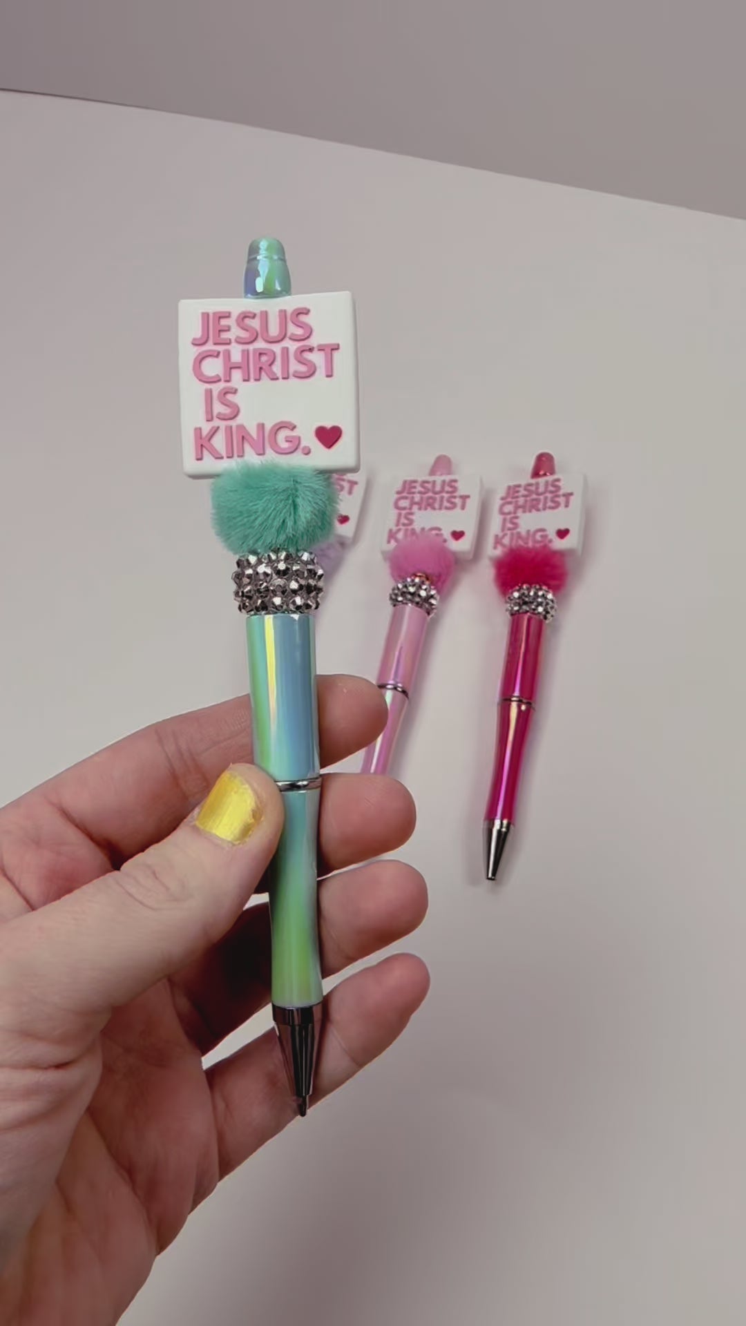 Jesus Christ is Lord Beaded Pen – Warfel Design Co.